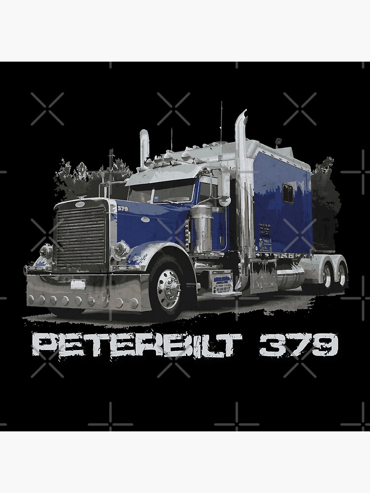 "Peterbilt 379 Fan Art" Poster for Sale by DyadenkoDesign | Redbubble