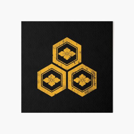 "The Azai Clan Crest Logo " Art Board Print for Sale by blindninja ...