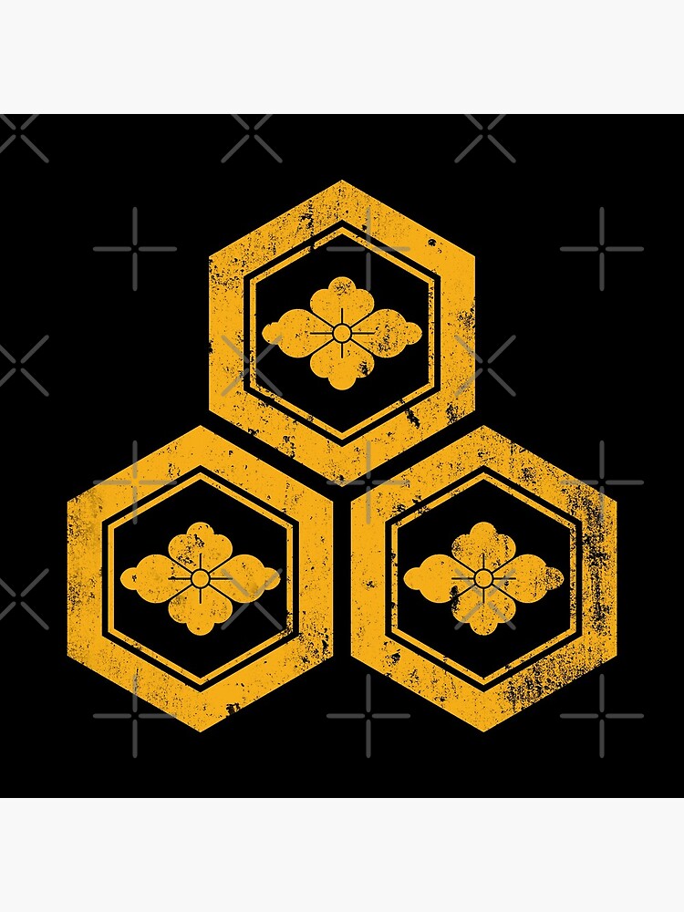 "The Azai Clan Crest Logo " Art Print for Sale by blindninja | Redbubble