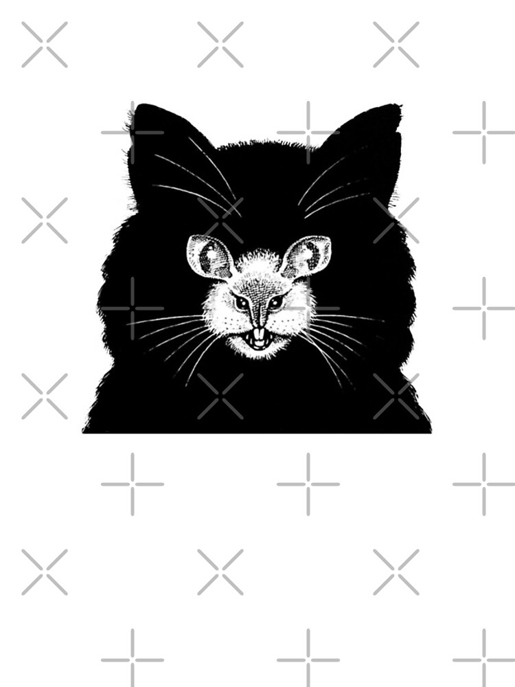 "Cat Mouse - Optical Illusion " iPhone Case for Sale by ChevCholios ...