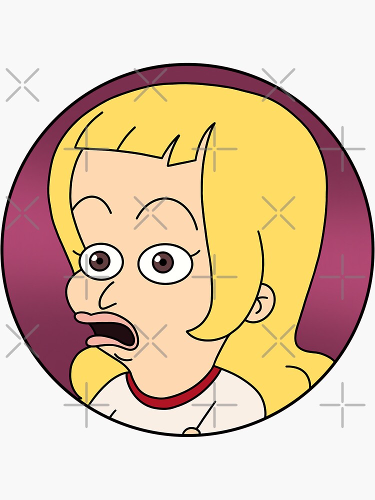 "LOLA SKUMPY shocked - big mouth" Sticker for Sale by xandracereza ...