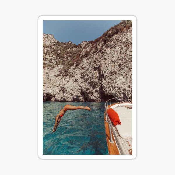 "DEEP DIVE" Sticker by Lonelyme16 | Redbubble