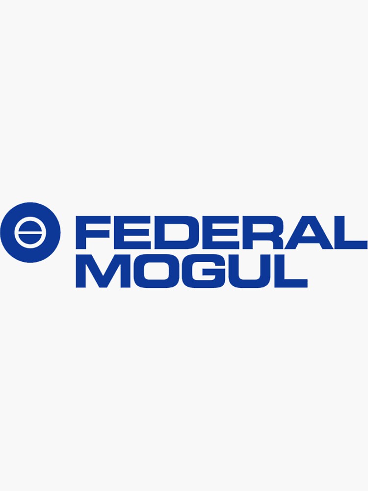 "Alluring Federal-Mogul Design" Sticker by horikani | Redbubble