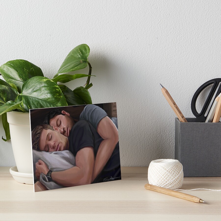 "Destiel Cuddles 2" Poster for Sale by Skard | Redbubble