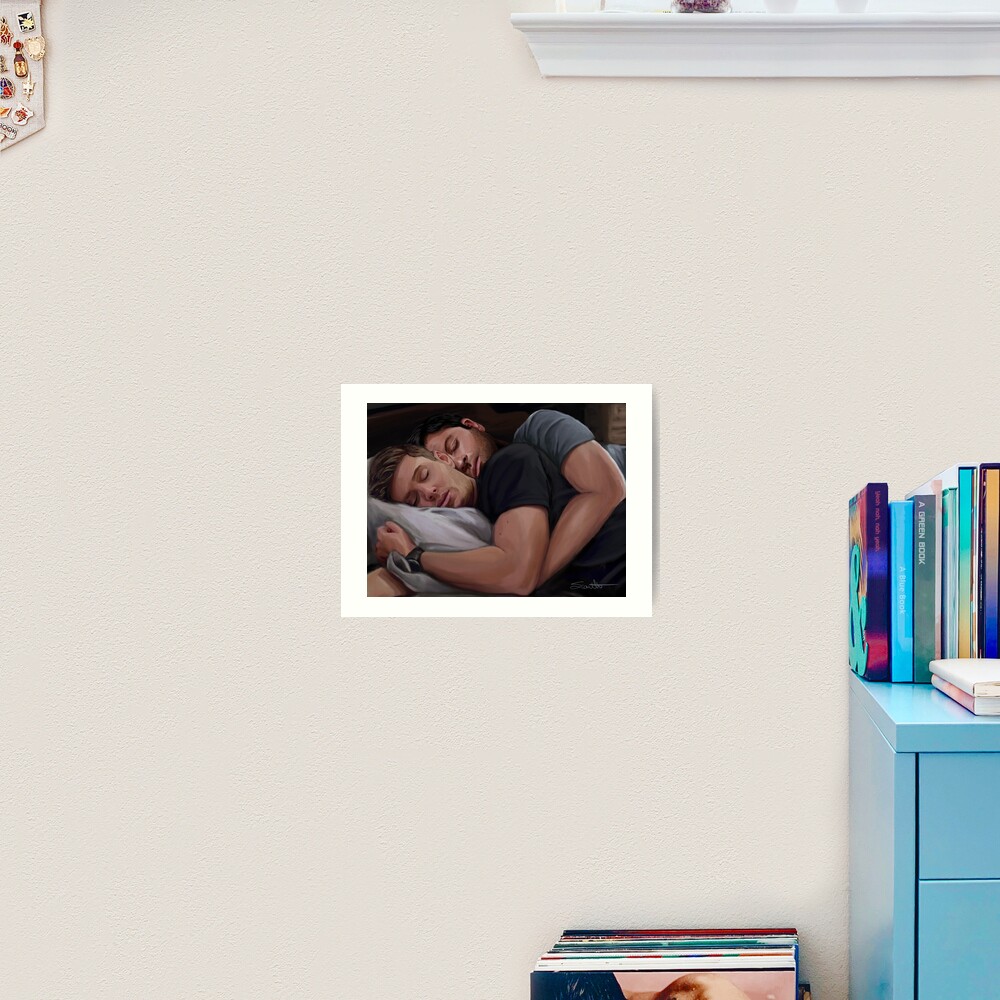 "Destiel Cuddles 2" Poster for Sale by Skard | Redbubble