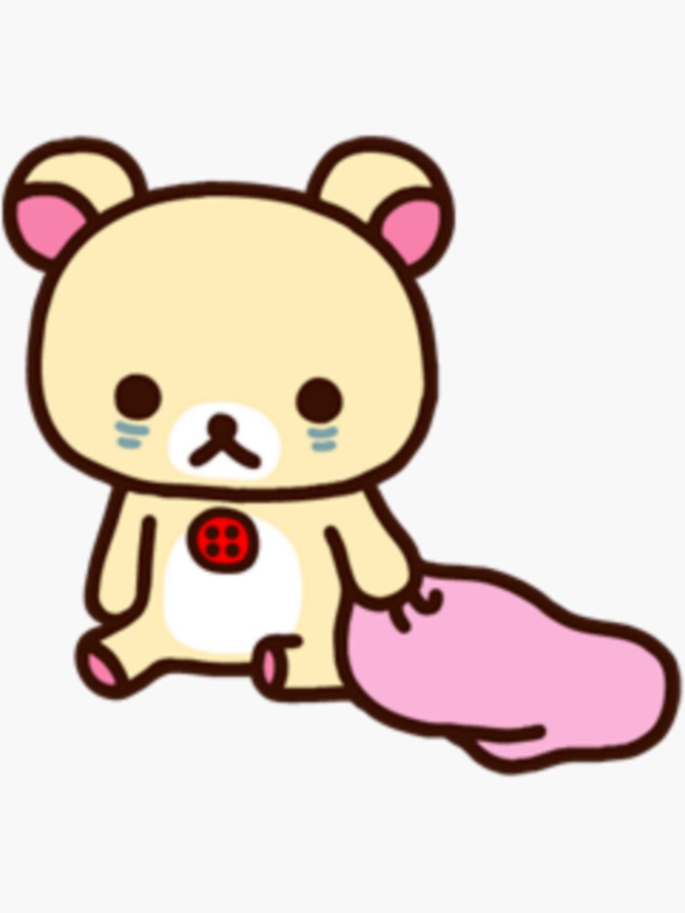 "Cute korilakkuma" Sticker for Sale by Gamehamza | Redbubble