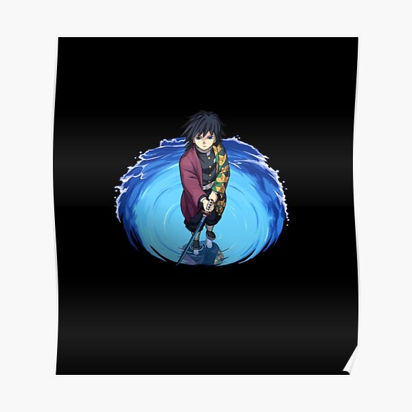 "Giyu Tomioka Demon Slayer" Poster by imortell26 | Redbubble