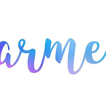 "Carmen" Sticker for Sale by Amymarado | Redbubble