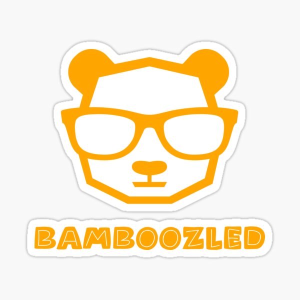 "Bamboozled" Sticker for Sale by LiToDesignCo | Redbubble