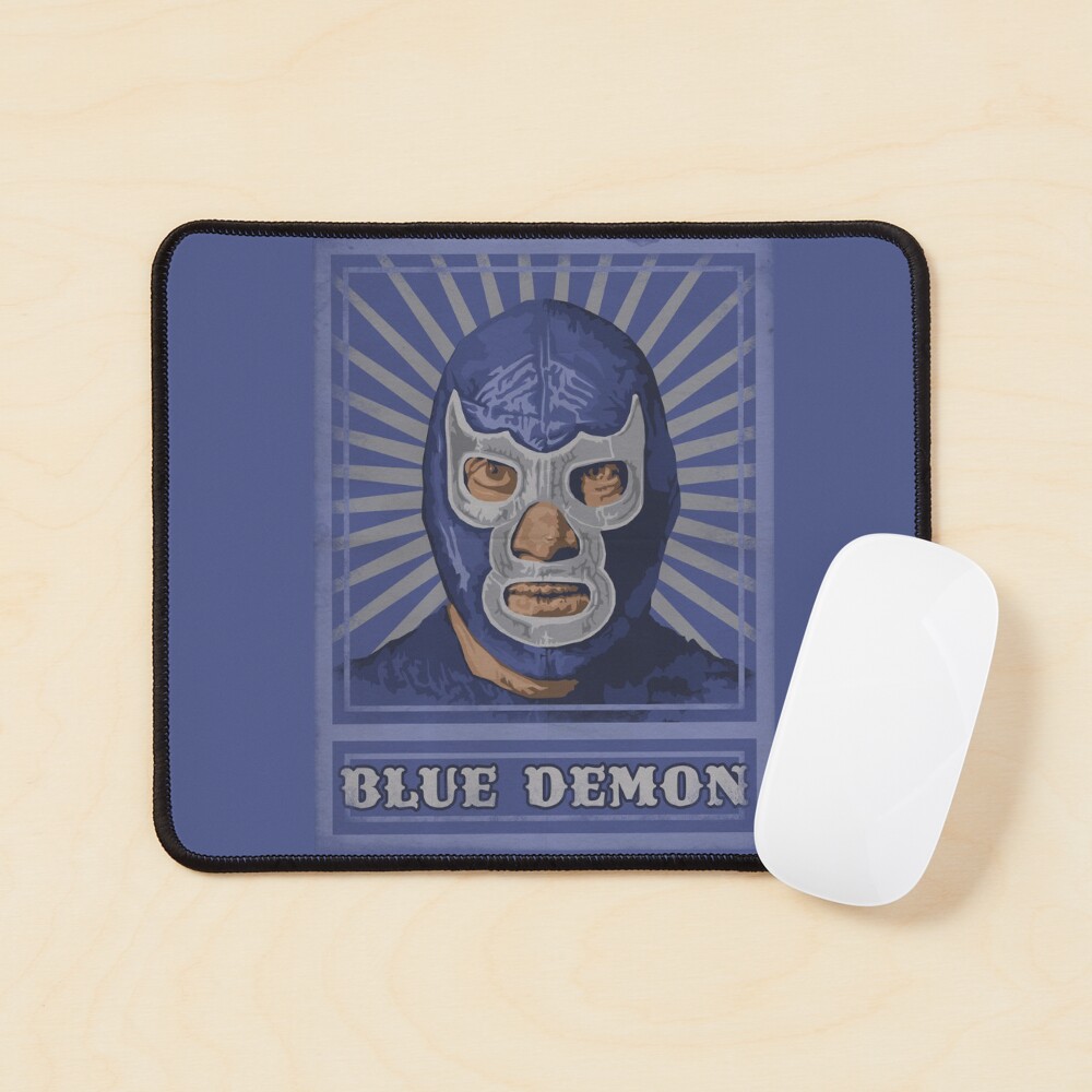 "Blue Demon Poster" Poster for Sale by TheManito | Redbubble