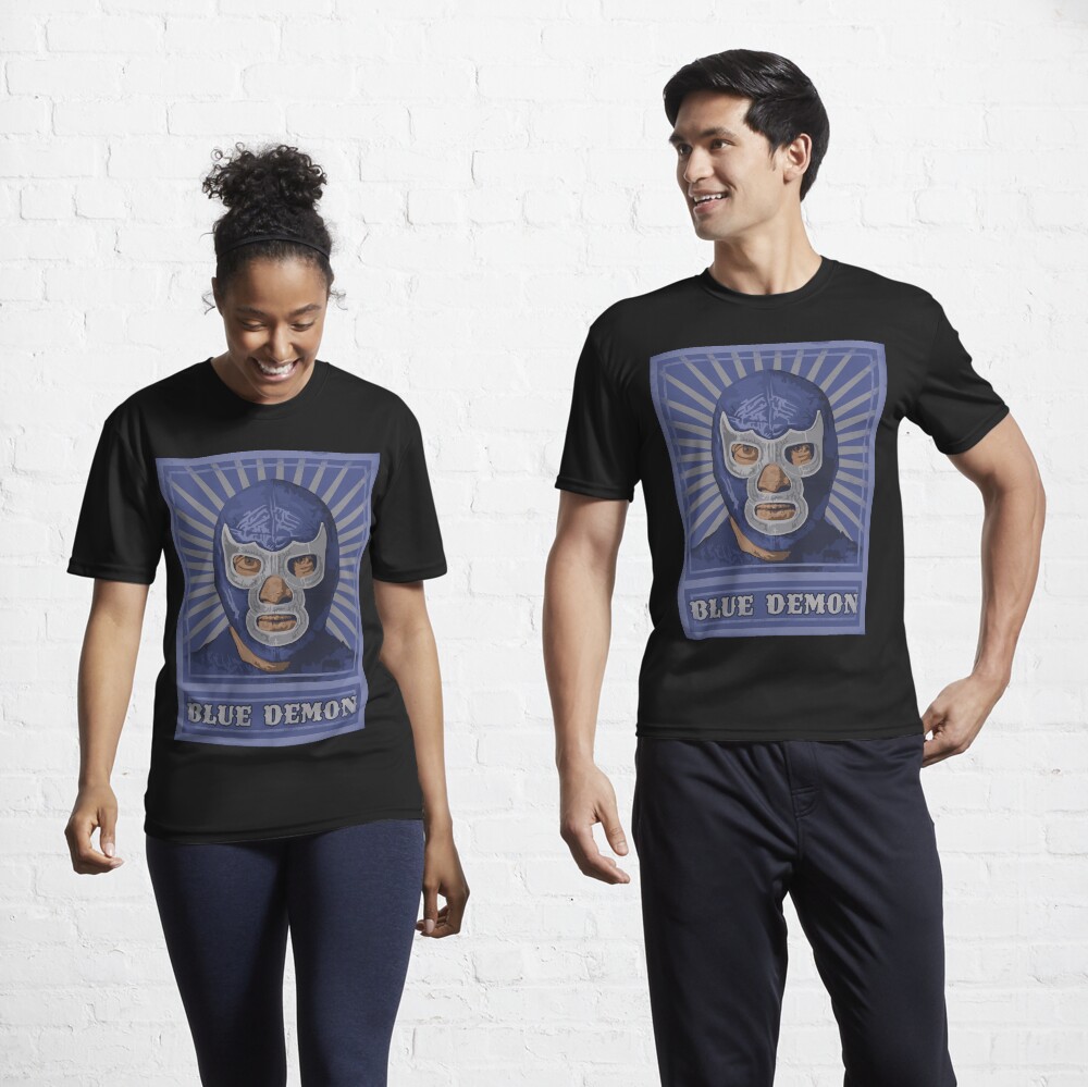 "Blue Demon Poster" Poster for Sale by TheManito | Redbubble