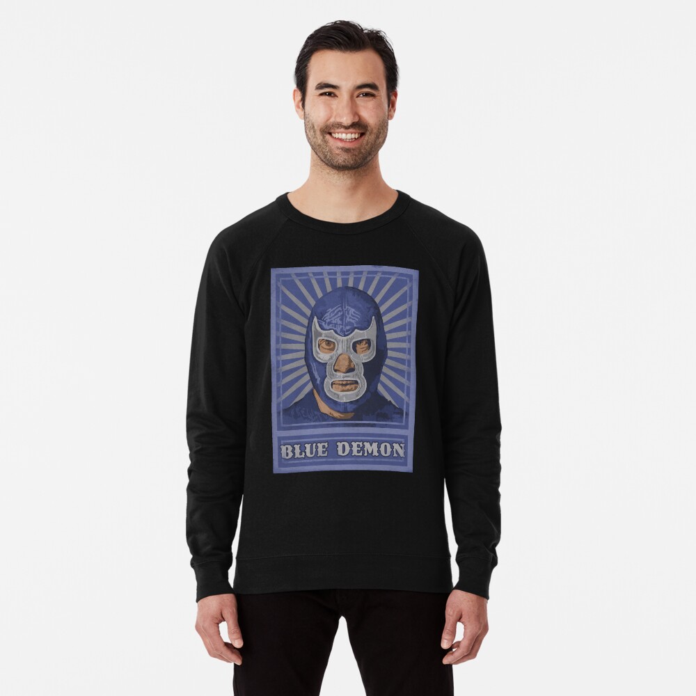 "Blue Demon Poster" Poster for Sale by TheManito | Redbubble