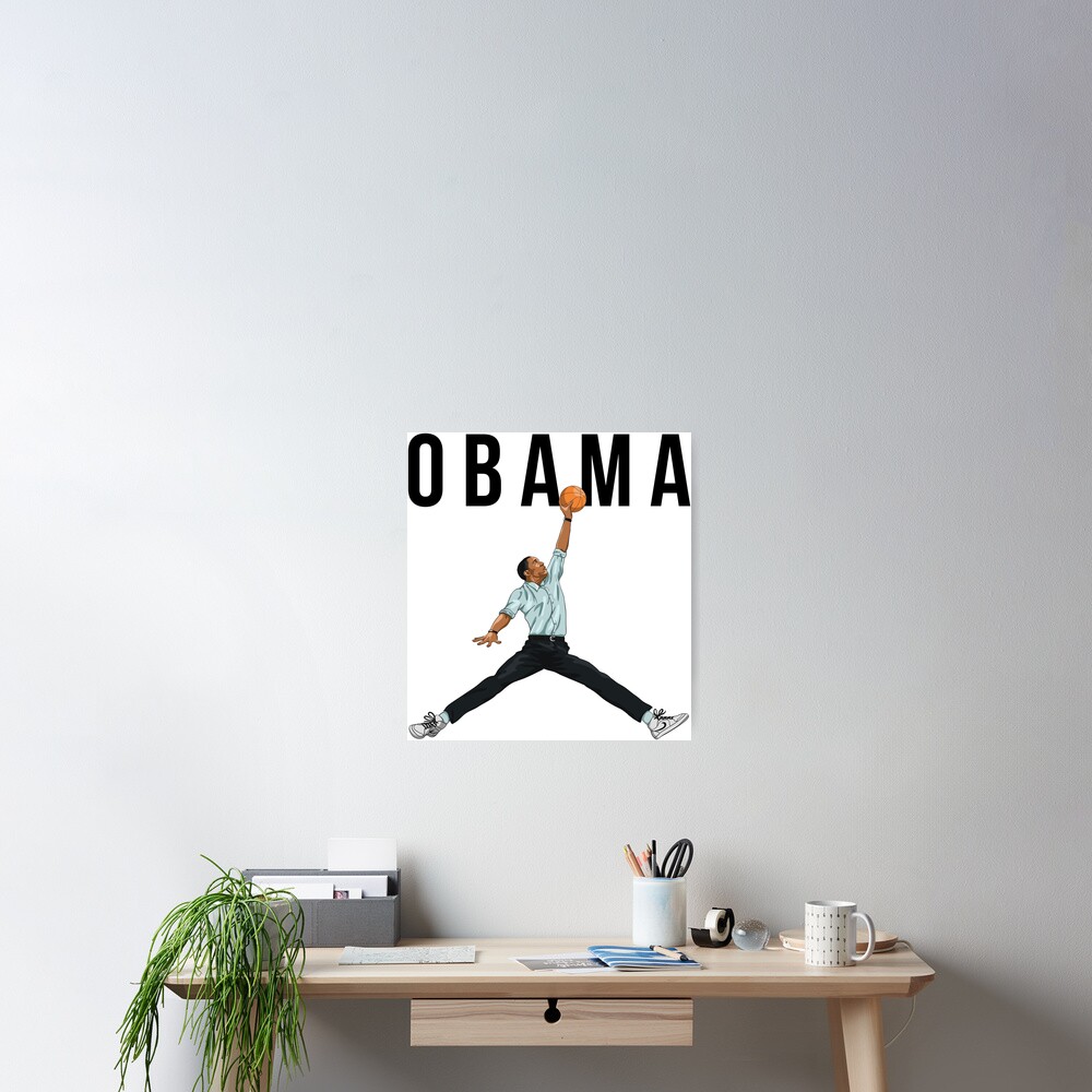 "Obama Basketball Mashup" Poster for Sale by balkanik | Redbubble