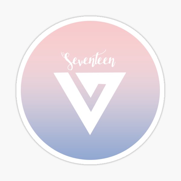 "SVT Logo Sticker" Sticker by hongjisoo | Redbubble