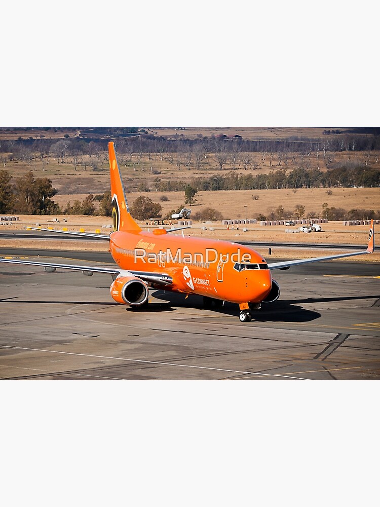 "Flymango.com - Boeing 737-8BG" Poster for Sale by RatManDude | Redbubble