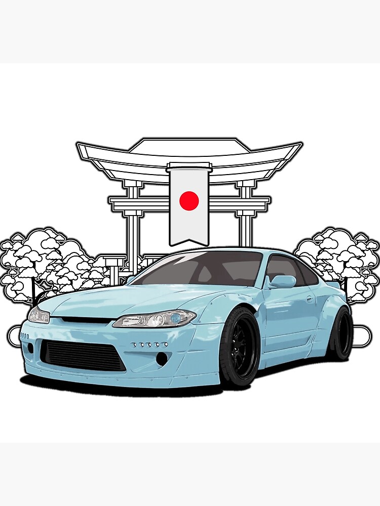 "Silvia S15 SPEC-R JAPON" Art Print for Sale by nicodrt | Redbubble