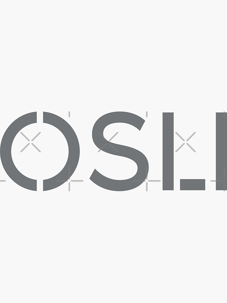 "Osli Store" Sticker by OSLI | Redbubble