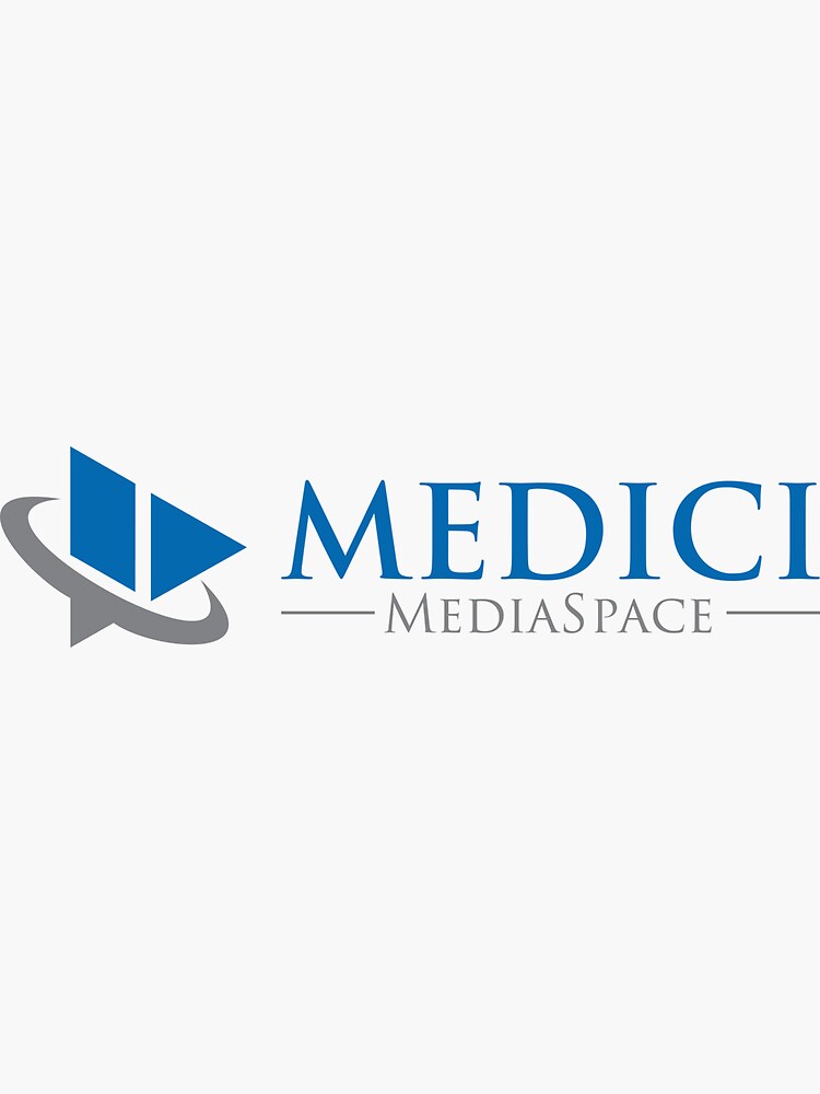 "Medici MediaSpace" Sticker by MediciSTL | Redbubble