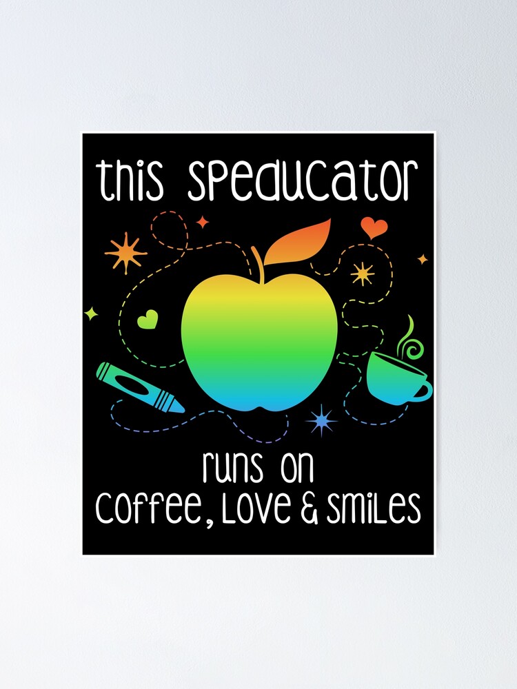 Póster «Gráfico de Speducator de profesor de educación especial de ...