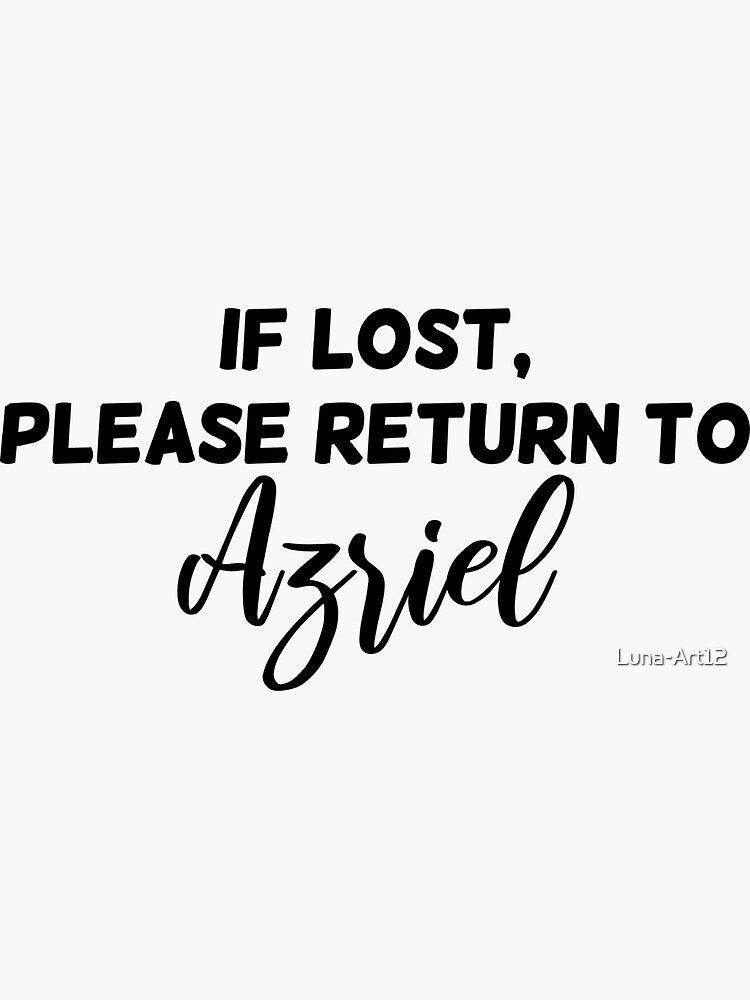 "Azriel design || ACOTAR" Sticker by Luna-Art12 | Redbubble