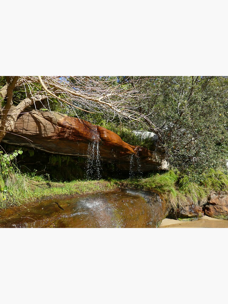 "Collins Beach Waterfall" Sticker for Sale by PhotosByG | Redbubble