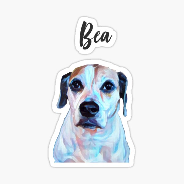 "Bea" Sticker for Sale by zeldahyrules | Redbubble