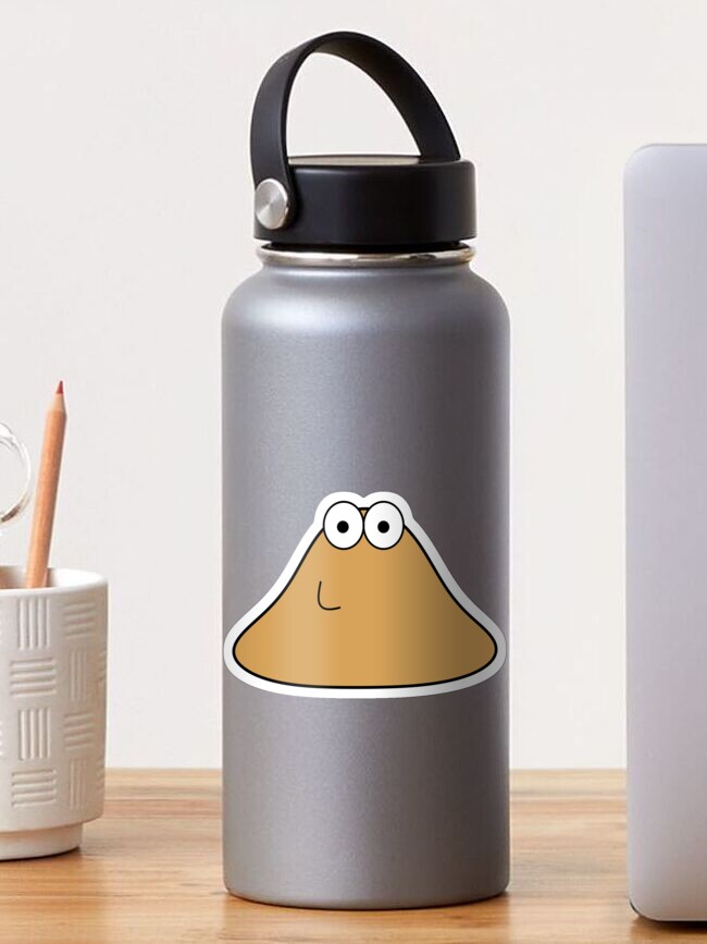 "Fat pou" Sticker by BuonArt | Redbubble