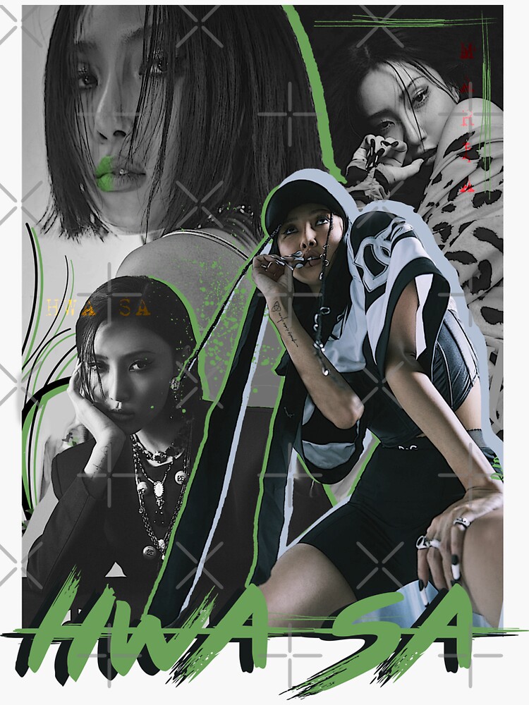"HWASA 마마무" Sticker for Sale by Chaeyoung21 | Redbubble