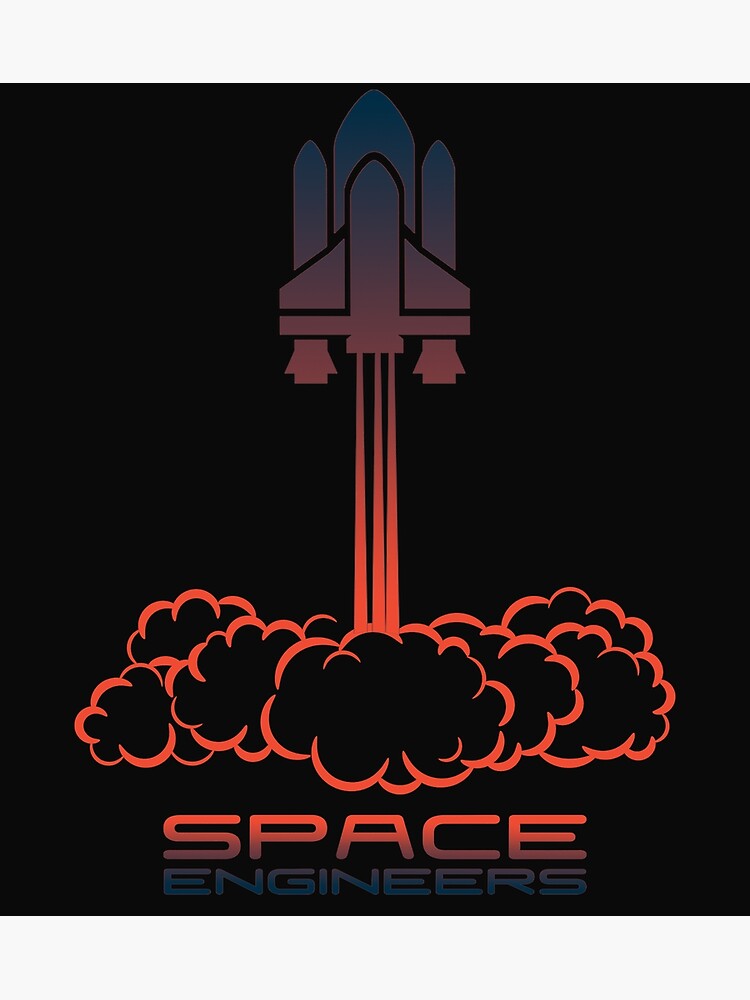 "Retro space engineers logo" Art Print for Sale by XSYS | Redbubble