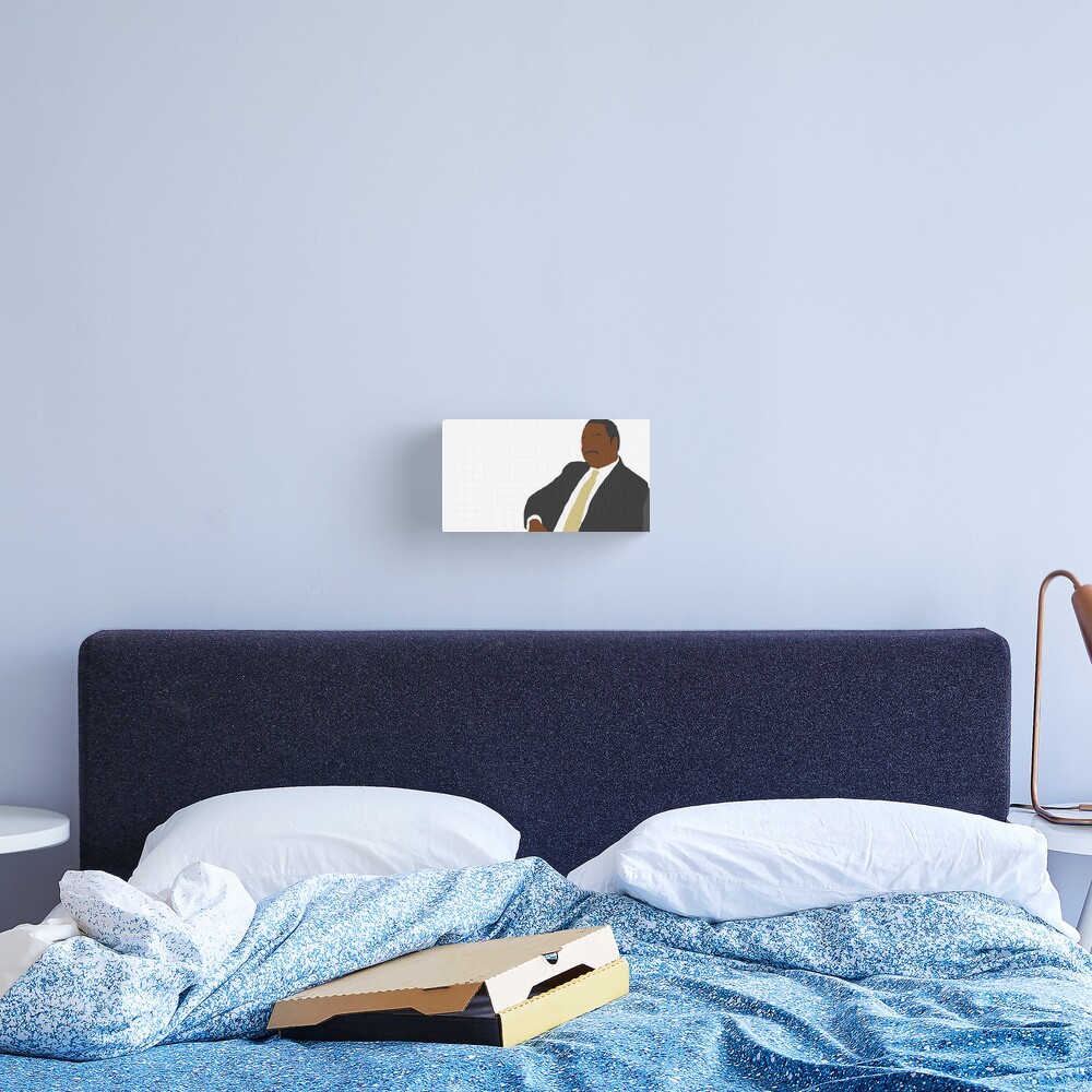 "The Wire - Clay Davis - Sheeeeeeeit" Canvas Print by deanfredrex ...