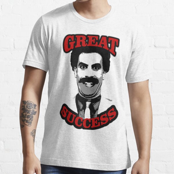 "borat" T-shirt for Sale by cindyava28 | Redbubble | borat t-shirts ...