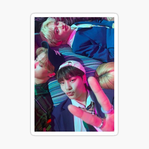 "SKZ " Sticker by Hannahmt10 | Redbubble