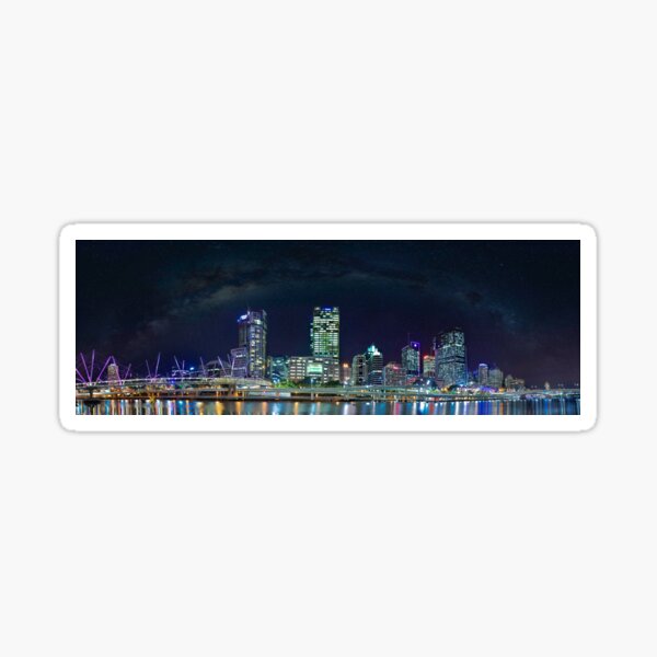 "Brisbane City" Sticker by darylfrakes | Redbubble