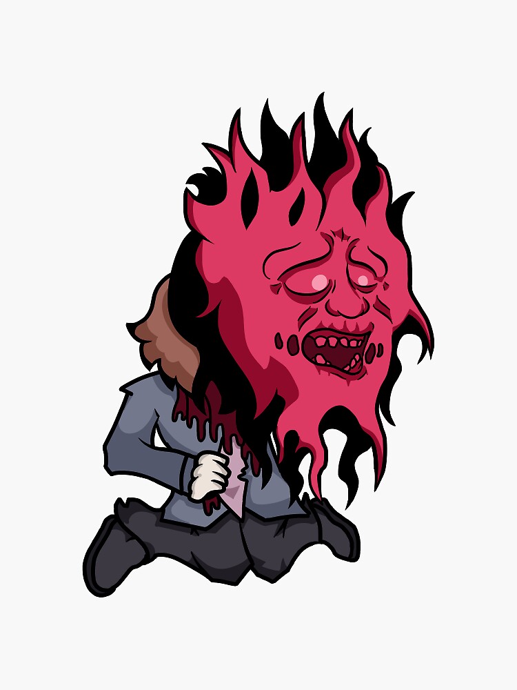 "Senpai Spirit HD (FNF)" Sticker for Sale by Jaysees | Redbubble