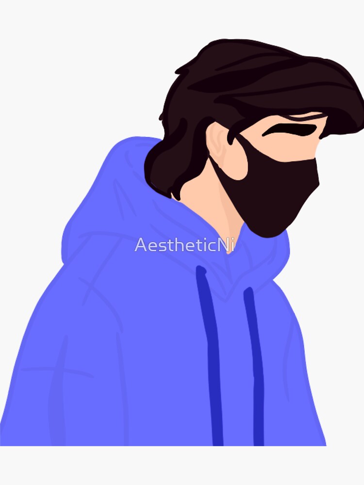 "Prince Modern ‘Eric’ boy" Sticker for Sale by AestheticNi | Redbubble