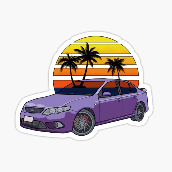 "Ford fg xr6 car" Sticker for Sale by Artbychb | Redbubble