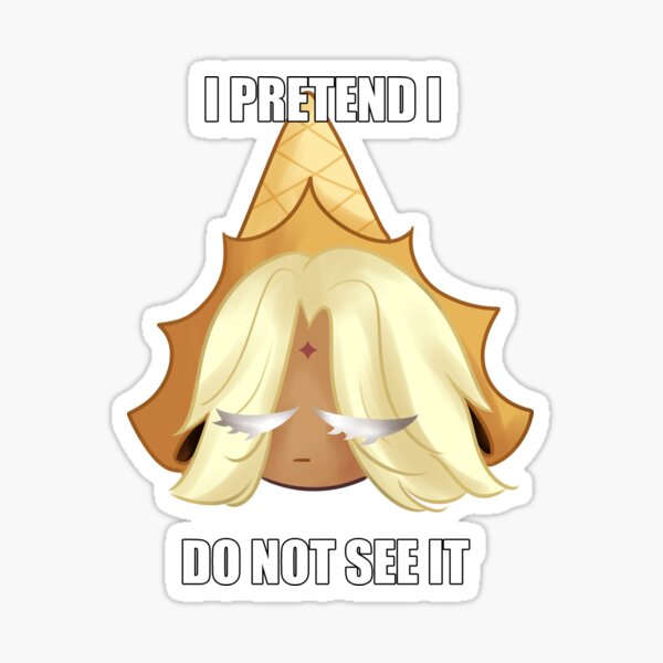 "Pure Vanilla Cookie" Sticker for Sale by Jets-Emporium | Redbubble