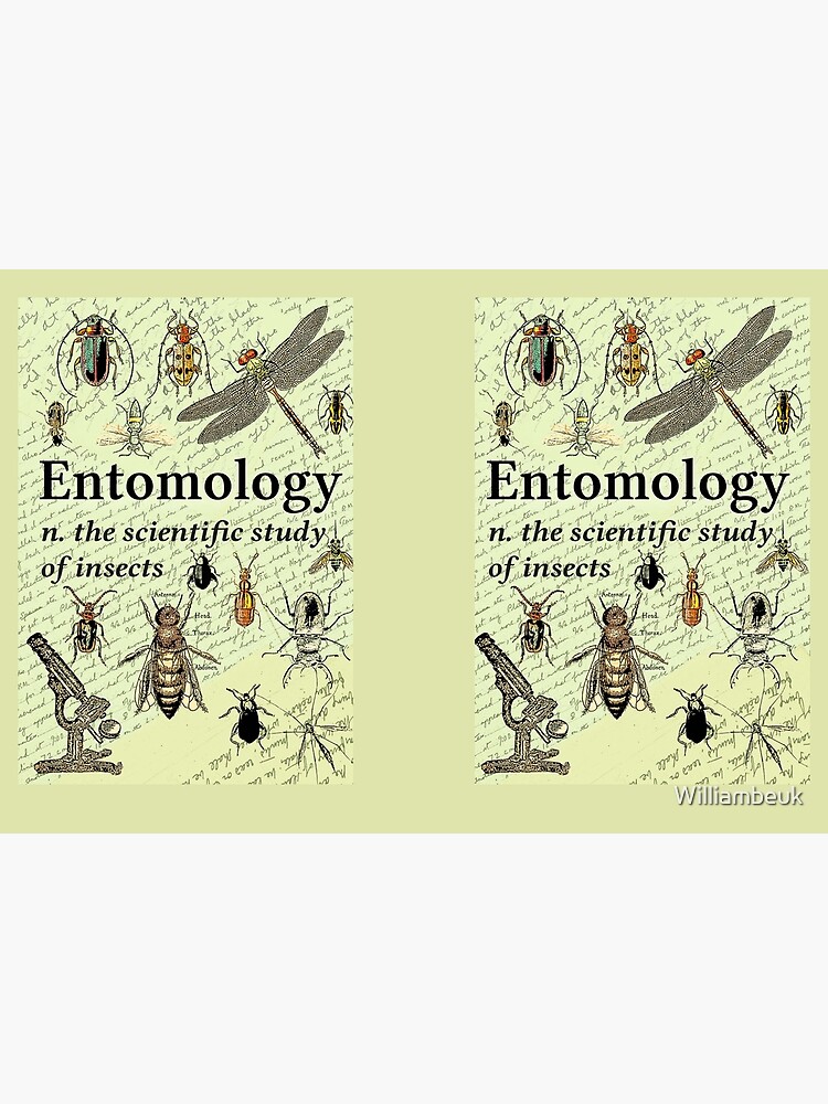 "Entomology Studies" Journal for Sale by Williambeuk | Redbubble