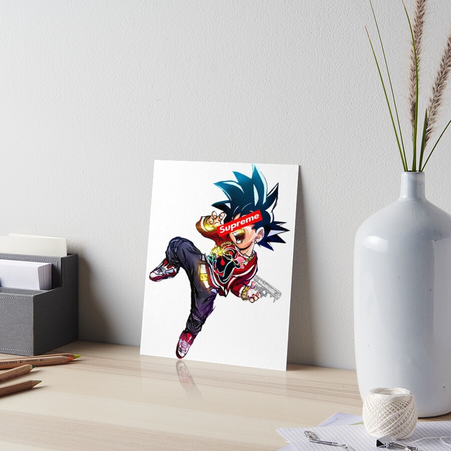 "Goku Gang" Art Board Print by JamesTitheradge | Redbubble