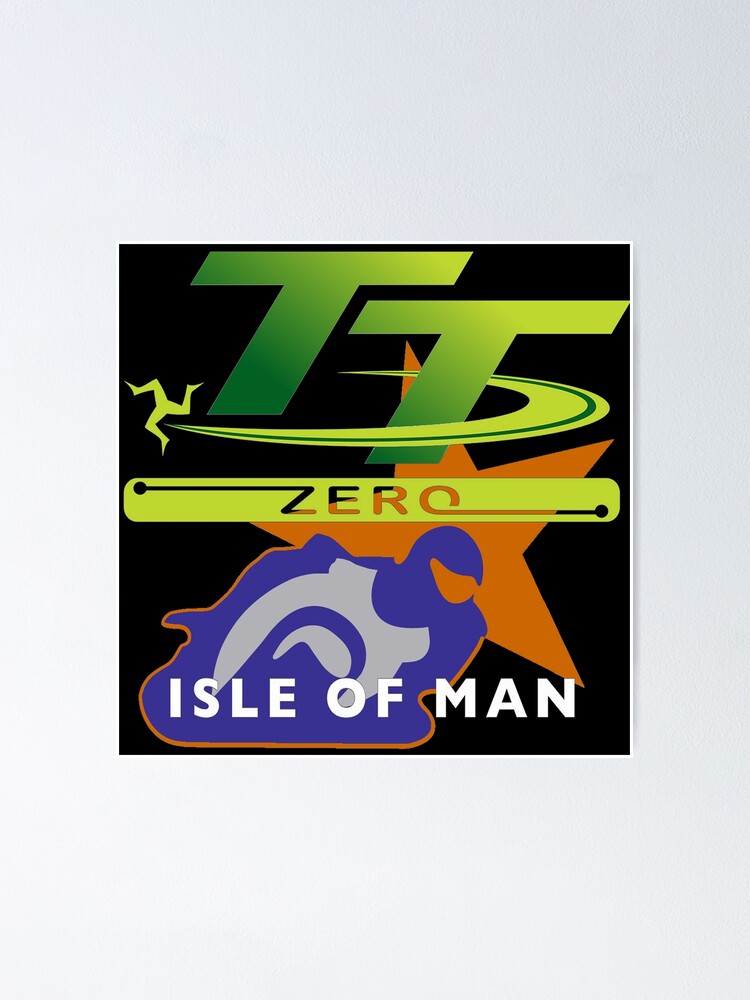 "Isle of Man TT Races Logo" Poster for Sale by superbarkah | Redbubble