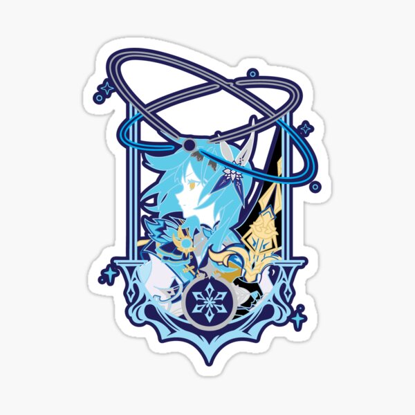 "Eula" Sticker for Sale by ThaliMarie | Redbubble