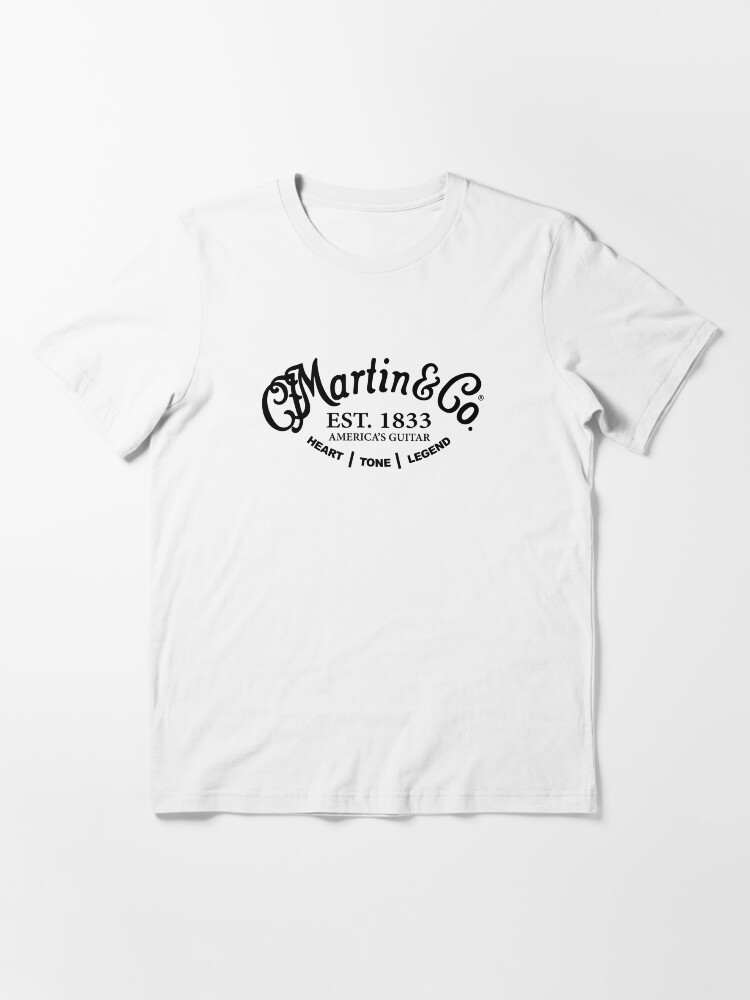 "C.F. Martin & Co (Black Version)" T-shirt for Sale by saljupanas ...