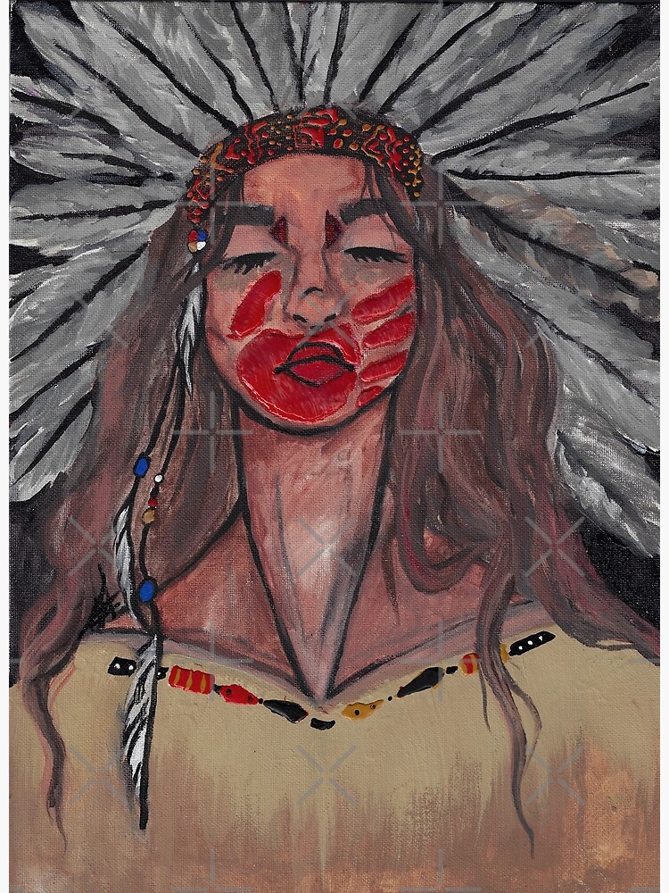 "Missing and Murdered Indigenous Women advocacy piece" Poster for Sale ...