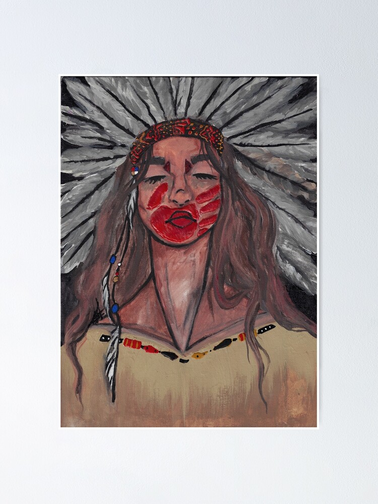 "Missing and Murdered Indigenous Women advocacy piece" Poster for Sale ...