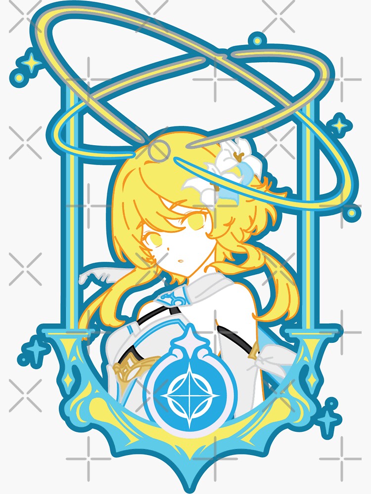 "Lumine" Sticker by ThaliMarie | Redbubble