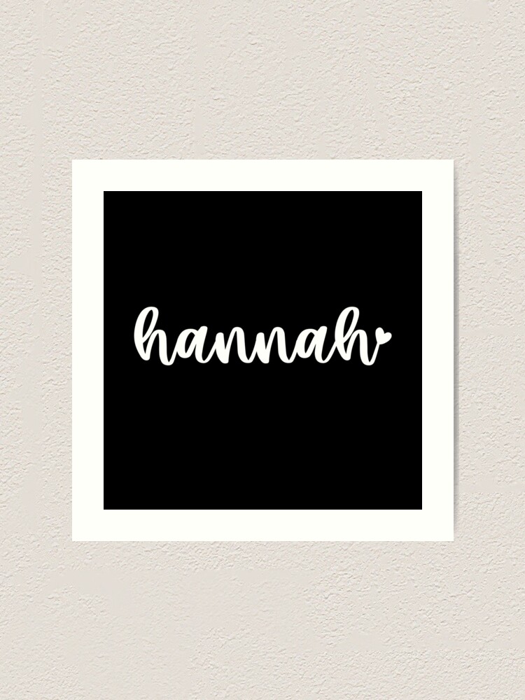 Hannah Name Wallpaper
