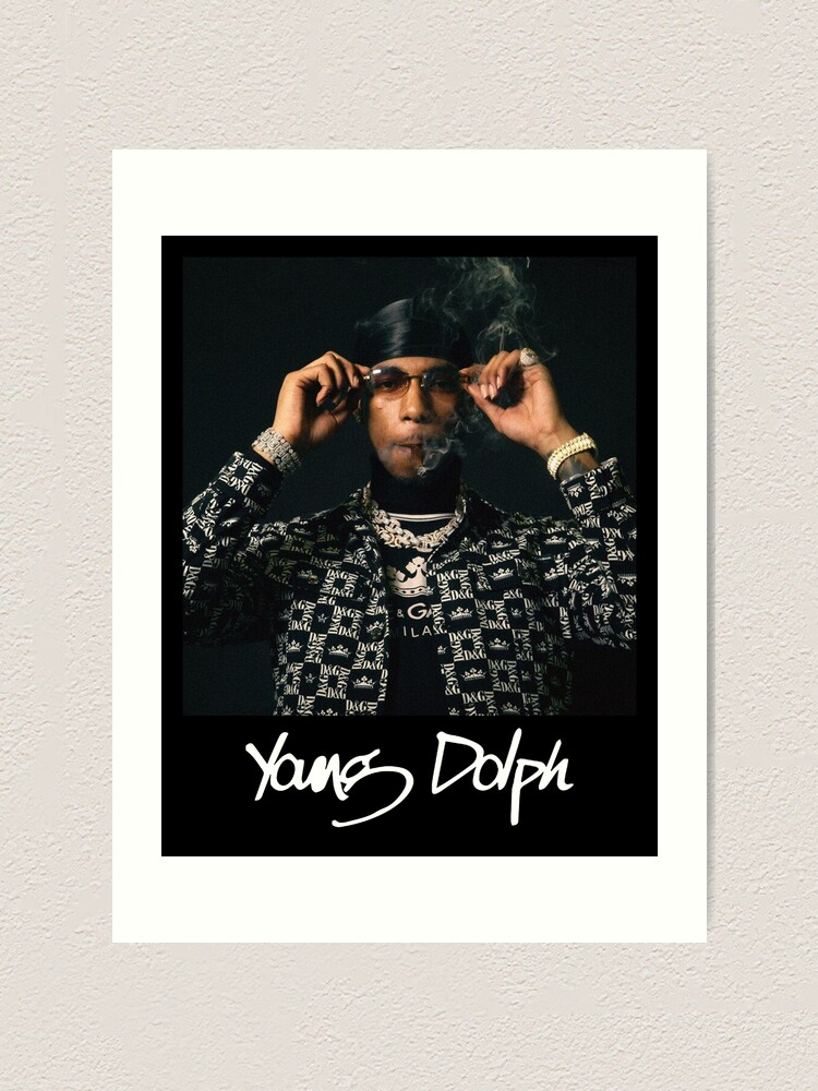 "Young Dolph fan art" Art Print for Sale by croktele | Redbubble