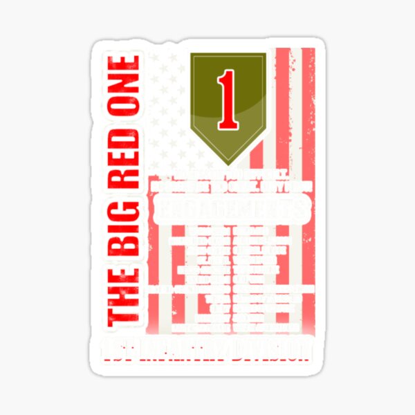 "1st Infantry division " Sticker for Sale by aryagiri | Redbubble