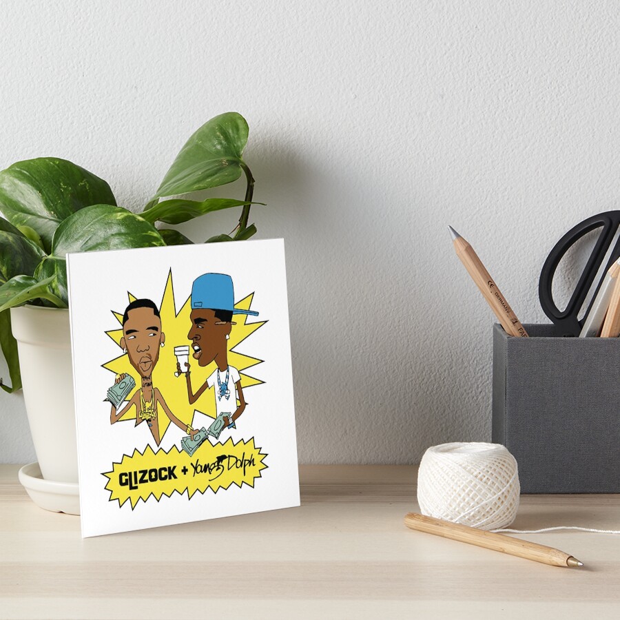 "Young Dolph Fan Art" Art Board Print by croktele | Redbubble