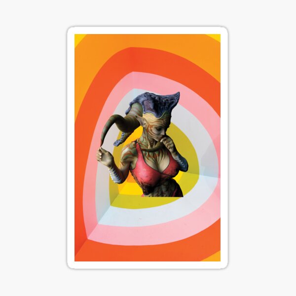 "Miss Alien 2020" Sticker by GalleGallery101 | Redbubble